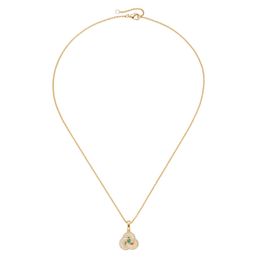 Smart Jewel Kette Damen Gr&ouml;&szlig;e 45 gold / gr&uuml;n