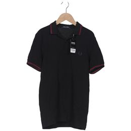 Fred Perry Poloshirt Herren Gr&ouml;&szlig;e S schwarz