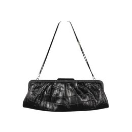 Marc Cain Handtasche klein Leder Damen Gr&ouml;&szlig;e One Size schwarz