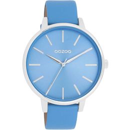 Oozoo Uhr Damen Gr&ouml;&szlig;e One Size blau / silber