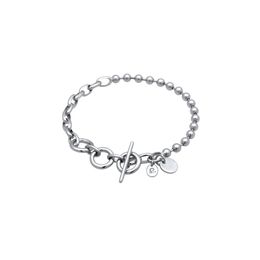 Elli Premium Armband Damen Gr&ouml;&szlig;e 19 silber