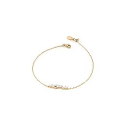 Guess Armband 'Jardin' Damen Gr&ouml;&szlig;e S gold / transparent