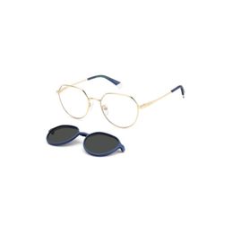 Polaroid Sonnenbrille Damen Gr&ouml;&szlig;e 54 gold