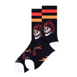 American Socks Socken 'Piston Rebels' Herren Gr&ouml;&szlig;e 19/55 schwarz