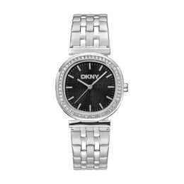 DKNY Uhr 'Evening' Damen Gr&ouml;&szlig;e One Size silber