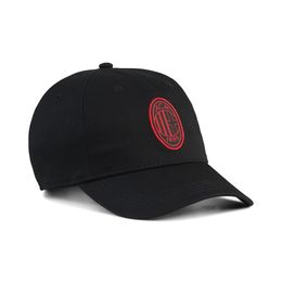 Puma Sportcap 'AC Milan Essentials' Jungen Gr&ouml;&szlig;e 48/54 rot / schwarz