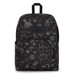 JanSport Rucksack 'SuperBreak Plus ' Herren Gr&ouml;&szlig;e One Size schwarz / wei&szlig;