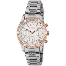 Breil Uhr 'C'est Chic' Damen Gr&ouml;&szlig;e One Size rosegold / silber / wei&szlig;