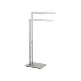 Wenko Handtuchst&auml;nder Herren Gr&ouml;&szlig;e B: 43.5cm x H: 86.5cm x T: 20cm silber