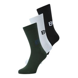 Bj&ouml;rn Borg Bj&ouml;rn Borg Socken 'Core Crew' Herren Gr&ouml;&szlig;e 36/40 dunkelblau / dunkelgr&uuml;n / schwarz / offwhite