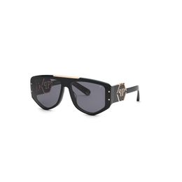 Philipp Plein Sonnenbrille Herren Gr&ouml;&szlig;e One Size gold / schwarz