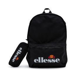 Ellesse Set: Rucksack und Federm&auml;ppchen 'Ralfa' Herren Gr&ouml;&szlig;e One Size orange / rot / schwarz / wei&szlig;