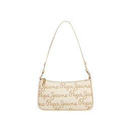 Pepe Jeans Schultertasche 'GESINE' Damen Gr&ouml;&szlig;e One Size beige
