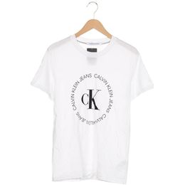 Calvin Klein T-Shirt Herren Gr&ouml;&szlig;e S wei&szlig;