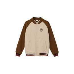 s.Oliver Jacke Jungen Gr&ouml;&szlig;e 164/170 beige / braun / dunkelrot