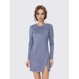 Anushka Kleid Damen Gr&ouml;&szlig;e 36 rauchblau Winterkleid
