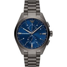 Emporio Armani Uhr Herren Gr&ouml;&szlig;e One Size blau / anthrazit / silber