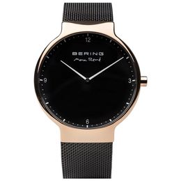 Bering Uhr 'Max Ren&eacute;' Herren Gr&ouml;&szlig;e One Size rosegold / schwarz