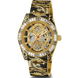 Guess Uhr Herren Gr&ouml;&szlig;e One Size gold / schwarz