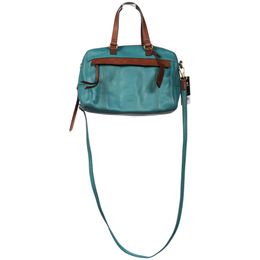 Fossil Handtasche gross Leder Damen Gr&ouml;&szlig;e One Size t&uuml;rkis
