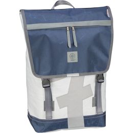 360grad 360 Grad Rucksack 'Landgang' Herren Gr&ouml;&szlig;e One Size blau / grau / wei&szlig;