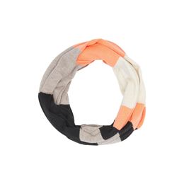 s.Oliver Schal Damen Gr&ouml;&szlig;e 1 orange / schwarz / wei&szlig;