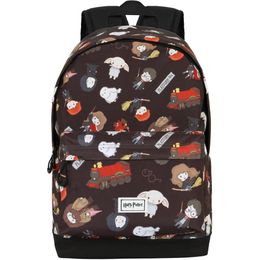 Warner Brothers Warner Bros. Rucksack 'Harry Potter Cute' Jungen Gr&ouml;&szlig;e One Size braun / rot / schwarz / wei&szlig;