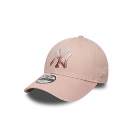 New Era Cap 'Chyt Metallic 9Forty Neyyan Pkr' Jungen Gr&ouml;&szlig;e 52/53 pastellpink / wei&szlig;