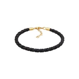 NENALINA Armband 'Bead' Damen Gr&ouml;&szlig;e 16 gold / schwarz