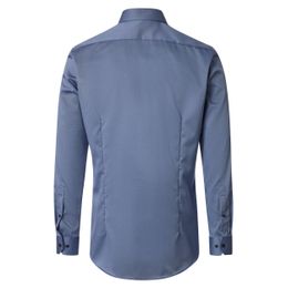 Venti Herren Businesshemd "Venti Businesshemd Langarm uni", blau, Gr. 41, unifarben, 100% Baumwolle, Hemden