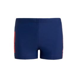 adidas Sportswear Sportbadehose 'Marvel Spiderman' Jungen Gr&ouml;&szlig;e 122 royalblau / dunkelblau / rot / wei&szlig;