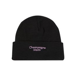 Pica Pica M&uuml;tze 'Champagne Mami' Damen Gr&ouml;&szlig;e 55/60 lila / schwarz