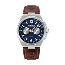 Timberland Uhr Herren Gr&ouml;&szlig;e One Size blau / braun / silber