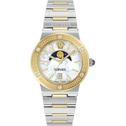 Versace Analoguhr Damen Gr&ouml;&szlig;e One Size gold / silber