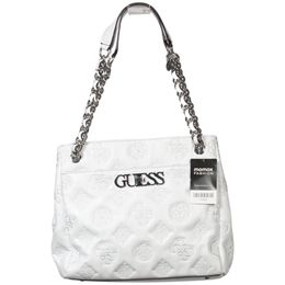 Guess Handtasche gross Damen Gr&ouml;&szlig;e One Size wei&szlig;