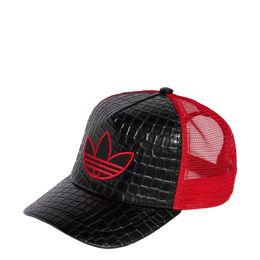 adidas originals Cap 'CROCO TRUCKER' Damen Gr&ouml;&szlig;e 56/57 rot / schwarz