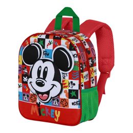 Disney Rucksack ' Mickey Mouse' Jungen Gr&ouml;&szlig;e One Size himmelblau / gelb / gr&uuml;n / rot / schwarz / wei&szlig;