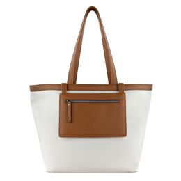 Bugatti Shopper 'Elena' Damen Gr&ouml;&szlig;e One Size sand / wei&szlig;