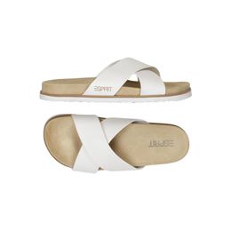 Esprit Sandalen Damen Gr&ouml;&szlig;e 39 wei&szlig;