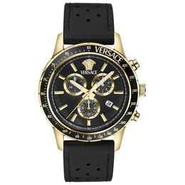 Versace Uhr Damen Gr&ouml;&szlig;e One Size gold / schwarz