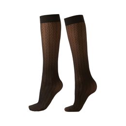 CALZEDONIA Socken Damen Gr&ouml;&szlig;e 36/41 schwarz