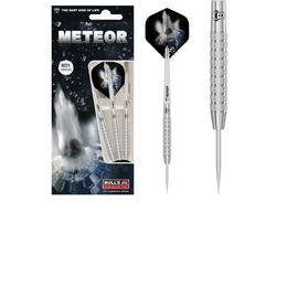 Bull's Bull's Steeldarts ' Meteor MT6 Dartpfeile 80% Tungsten Darts-Set Anf&auml;nger 23 Gramm ' Herren Gr&ouml;&szlig;e 23 schwarz / silber