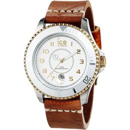 Ice Watch Uhr 'Heritage' Herren Gr&ouml;&szlig;e One Size braun / gold / silber