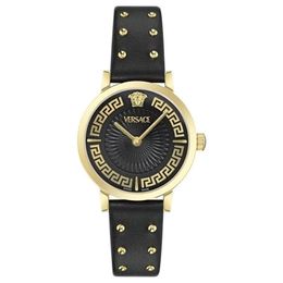 Versace Uhr 'Greca Fortuna' Damen Gr&ouml;&szlig;e One Size gold / schwarz