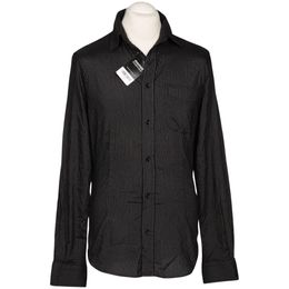 Armani Jeans Hemd Herren Gr&ouml;&szlig;e L schwarz