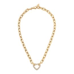 Guess Kette 'Beloved' Damen Gr&ouml;&szlig;e One Size gold / transparent