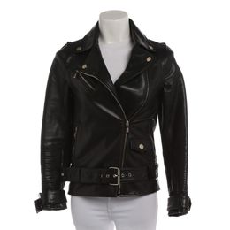 K by KARL LAGERFELD Karl Lagerfeld Lederjacke / Ledermantel Damen Gr&ouml;&szlig;e XXS schwarz