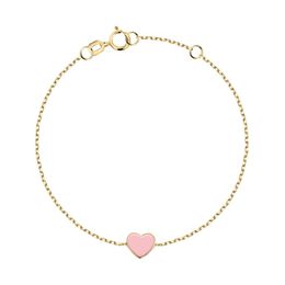 Favs Little Friends Armband Damen Gr&ouml;&szlig;e One Size gold / pink