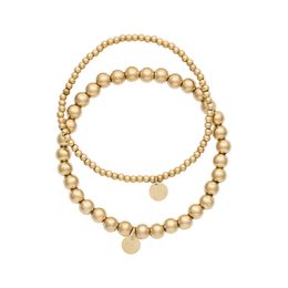 A&c Oslo &ndash; Nordic Design Jewellery Armband 'Steel' Damen Gr&ouml;&szlig;e One Size gold