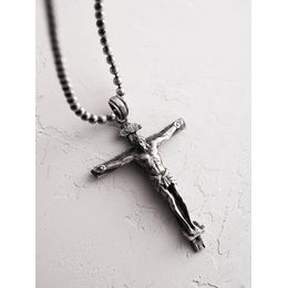 Reytel Anh&auml;nger 'CRUCIFIXION of JESUS CHRIST' Herren Gr&ouml;&szlig;e One Size silber